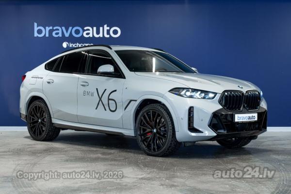 Pelēks BMW X6 2026 Tallina, ar dzinēja tilpumu 3.00 L un nobraukumu 5 tūkst. km par 92677 €, foto 2 vietnē AUTOMOTO.COM.LV