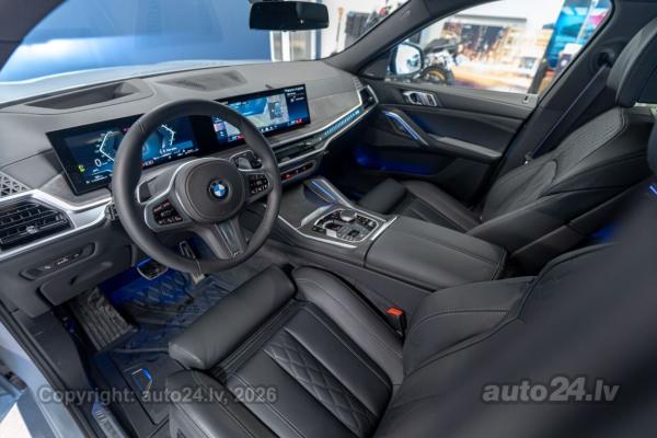 Pelēks BMW X6 2026 Tallina, ar dzinēja tilpumu 3.00 L un nobraukumu 5 tūkst. km par 92677 €, foto 9 vietnē AUTOMOTO.COM.LV