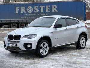 Grey BMW X6 2008 in Narva, with an engine capacity of 4.40 L and mileage of 215 thousand km for 9990 €, photo  on AUTOMOTO.COM.LV