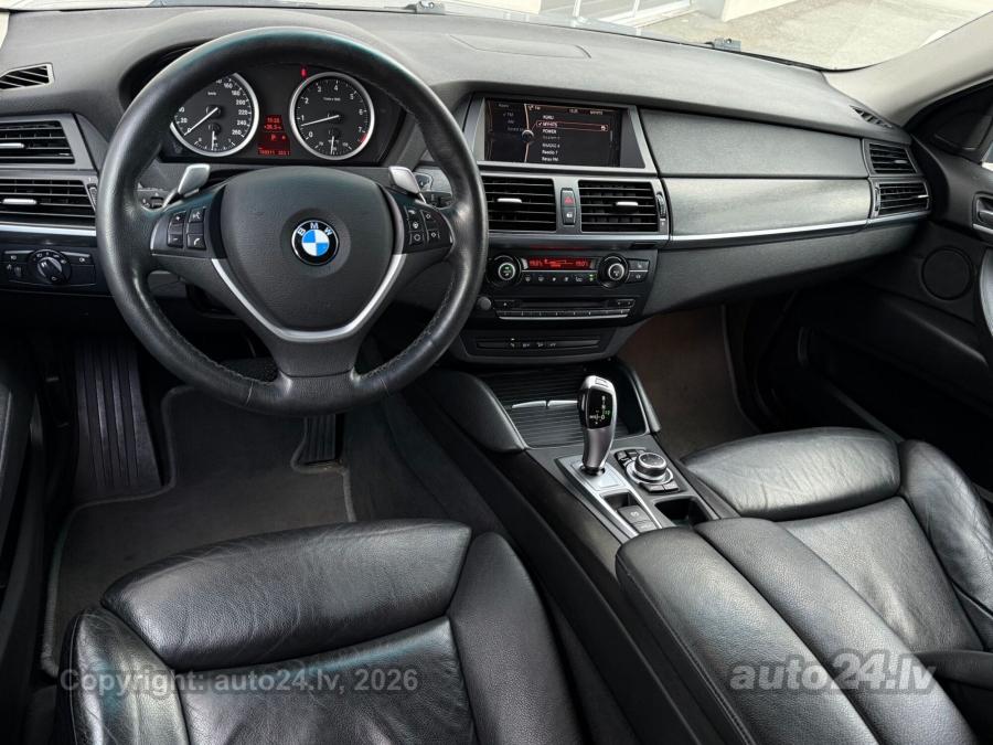 Grey BMW X6 2009 in Tartu, with an engine capacity of 3.00 L and mileage of 189 thousand km for 8500 €, photo 8 on AUTOMOTO.COM.LV