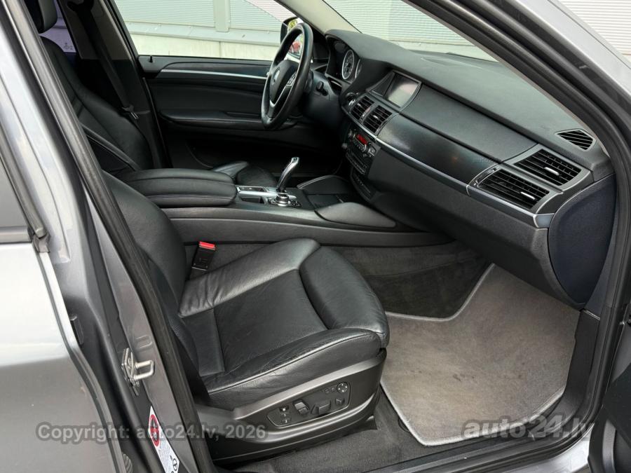 Grey BMW X6 2009 in Tartu, with an engine capacity of 3.00 L and mileage of 189 thousand km for 8500 €, photo 12 on AUTOMOTO.COM.LV