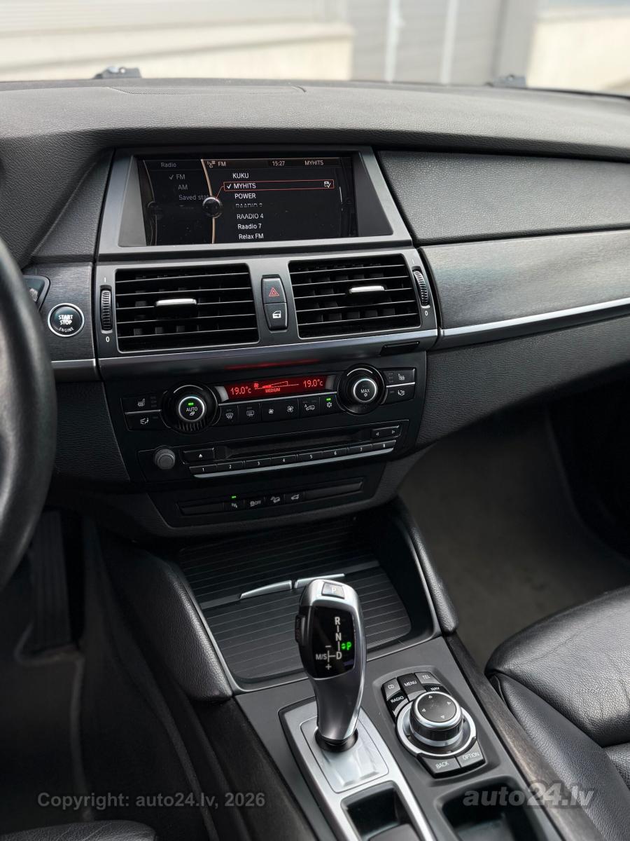 Grey BMW X6 2009 in Tartu, with an engine capacity of 3.00 L and mileage of 189 thousand km for 8500 €, photo 14 on AUTOMOTO.COM.LV