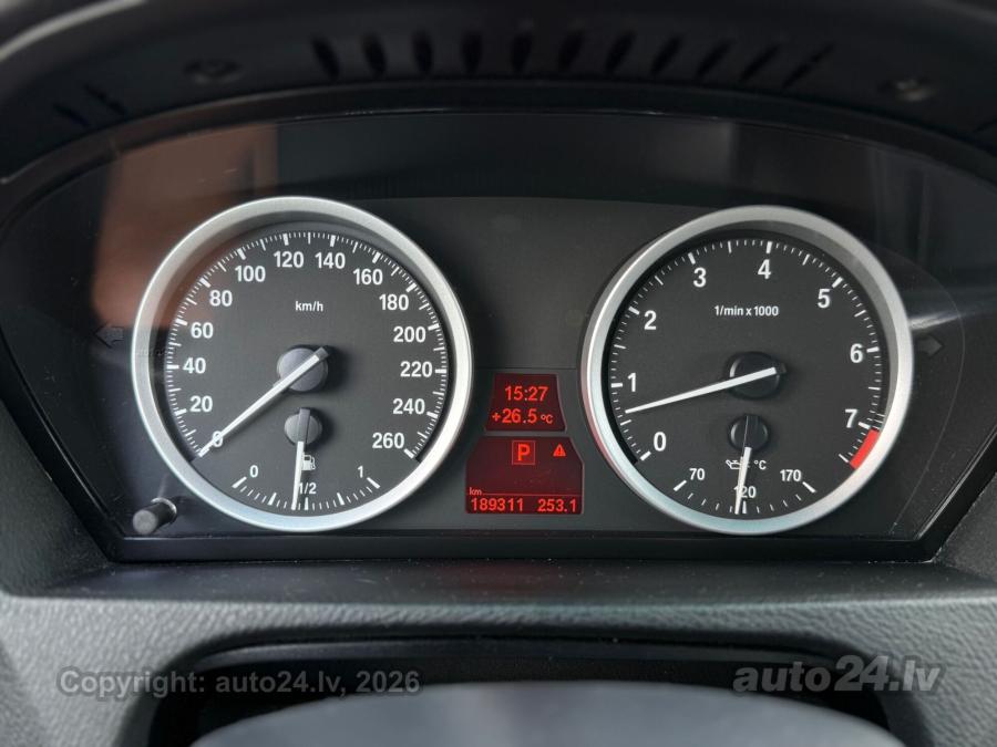 Grey BMW X6 2009 in Tartu, with an engine capacity of 3.00 L and mileage of 189 thousand km for 8500 €, photo 15 on AUTOMOTO.COM.LV