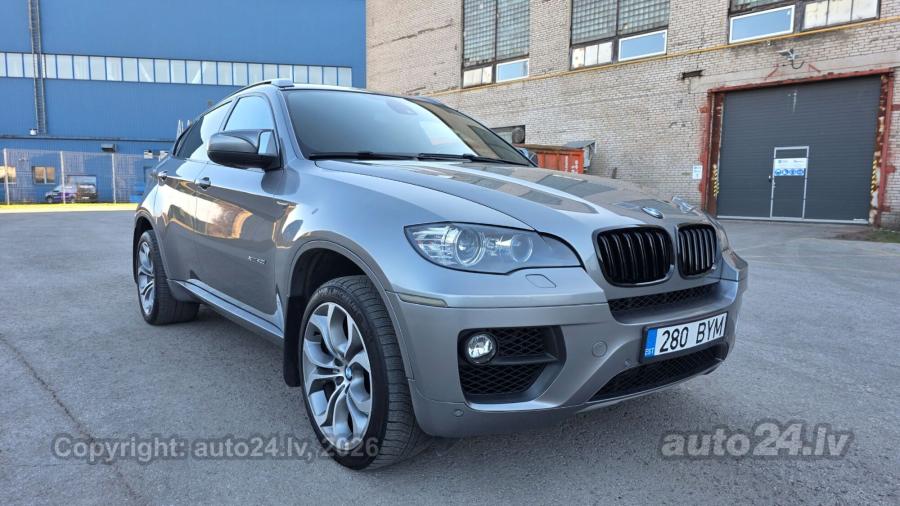 Grey BMW X6 2012 in Tallinn, with an engine capacity of 3.00 L and mileage of 256 thousand km for 16999 €, photo 3 on AUTOMOTO.COM.LV