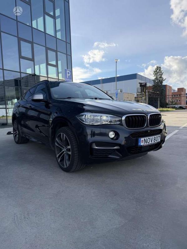 Melns BMW X6 M 2015 Panevēža, ar dzinēja tilpumu 2.99 L un nobraukumu 84 tūkst. km par 23000 €, foto 3 vietnē AUTOMOTO.COM.LV