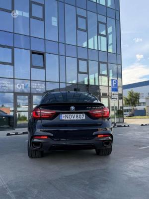 Melns BMW X6 M 2015 Panevēža, ar dzinēja tilpumu 2.99 L un nobraukumu 84 tūkst. km par 23000 €, foto 5 vietnē AUTOMOTO.COM.LV