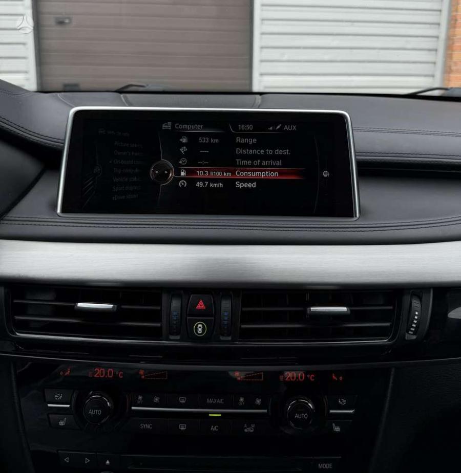 Melns BMW X6 M 2015 Panevēža, ar dzinēja tilpumu 2.99 L un nobraukumu 84 tūkst. km par 23000 €, foto 30 vietnē AUTOMOTO.COM.LV