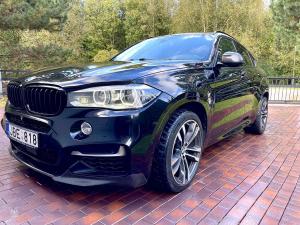 Black BMW X6 M 2015 in Siauliai, with an engine capacity of 2.99 L and mileage of 230 thousand km for 25800 €, photo 4 on AUTOMOTO.COM.LV