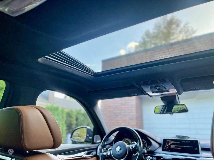 Black BMW X6 M 2015 in Siauliai, with an engine capacity of 2.99 L and mileage of 230 thousand km for 25800 €, photo 37 on AUTOMOTO.COM.LV