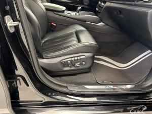 Melns BMW X6 M 2017 Viļņa, ar dzinēja tilpumu 4.40 L un nobraukumu 91 tūkst. km par 23900 €, foto 8 vietnē AUTOMOTO.COM.LV