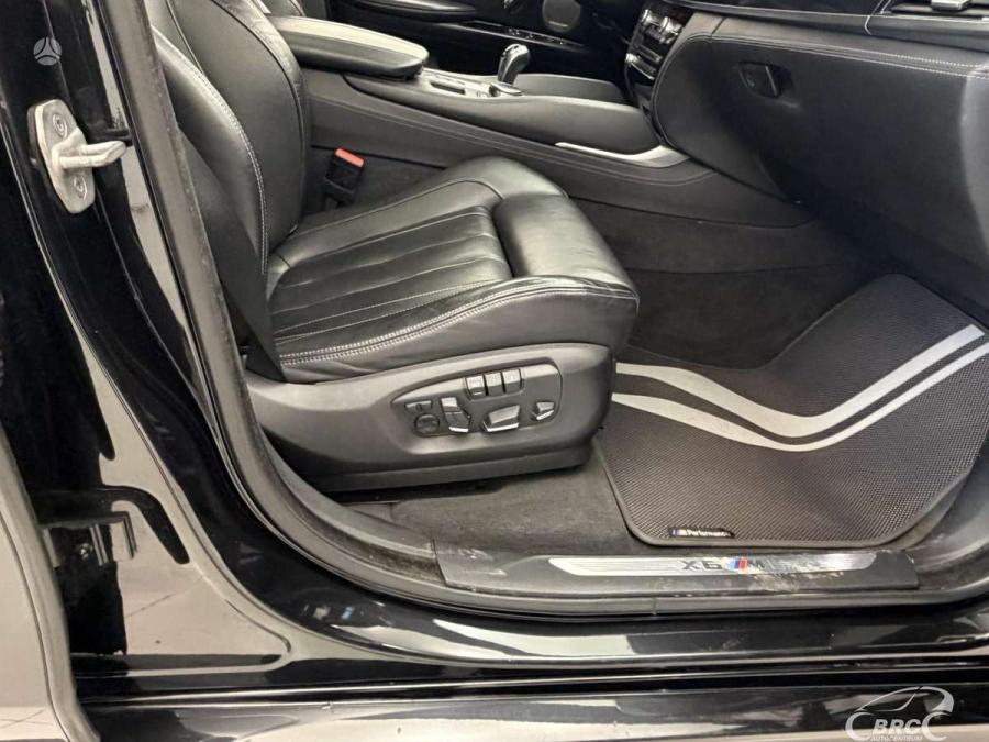 Melns BMW X6 M 2017 Viļņa, ar dzinēja tilpumu 4.40 L un nobraukumu 91 tūkst. km par 23900 €, foto 8 vietnē AUTOMOTO.COM.LV