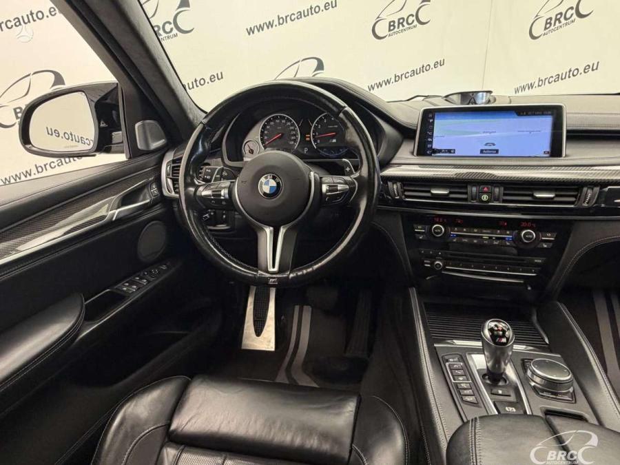 Melns BMW X6 M 2017 Viļņa, ar dzinēja tilpumu 4.40 L un nobraukumu 91 tūkst. km par 23900 €, foto 18 vietnē AUTOMOTO.COM.LV