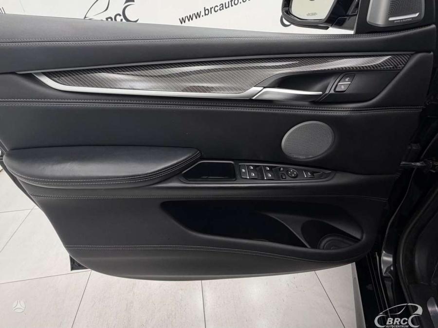 Melns BMW X6 M 2017 Viļņa, ar dzinēja tilpumu 4.40 L un nobraukumu 91 tūkst. km par 23900 €, foto 25 vietnē AUTOMOTO.COM.LV