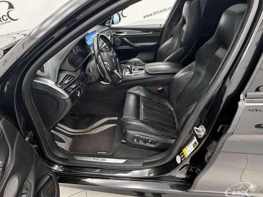 Melns BMW X6 M 2017 Viļņa, ar dzinēja tilpumu 4.40 L un nobraukumu 91 tūkst. km par 23900 €, foto 26 vietnē AUTOMOTO.COM.LV