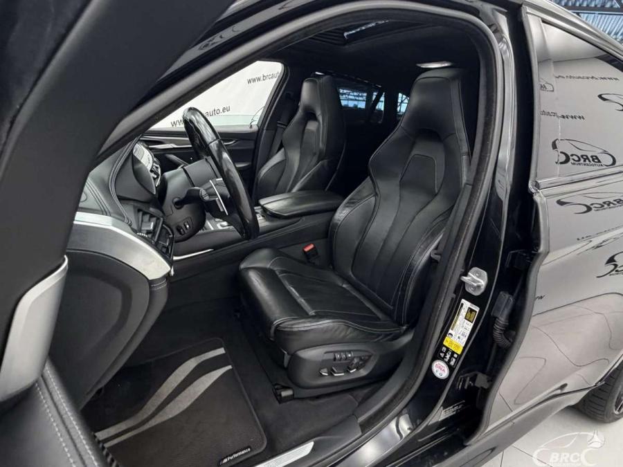 Melns BMW X6 M 2017 Viļņa, ar dzinēja tilpumu 4.40 L un nobraukumu 91 tūkst. km par 23900 €, foto 28 vietnē AUTOMOTO.COM.LV