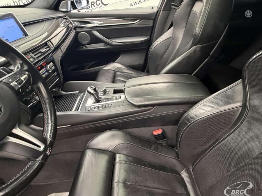Melns BMW X6 M 2017 Viļņa, ar dzinēja tilpumu 4.40 L un nobraukumu 91 tūkst. km par 23900 €, foto 30 vietnē AUTOMOTO.COM.LV