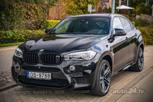 Melns BMW X6 M 2017 Rīga, ar dzinēja tilpumu 4.40 L un nobraukumu 118 tūkst. km par 29990 €, foto 1 vietnē AUTOMOTO.COM.LV