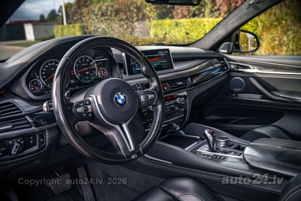 Melns BMW X6 M 2017 Rīga, ar dzinēja tilpumu 4.40 L un nobraukumu 118 tūkst. km par 29990 €, foto 11 vietnē AUTOMOTO.COM.LV