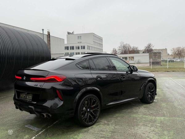 Black BMW X6 M 2024 in Marijampole, with an engine capacity of 4.40 L and mileage of 16 thousand km for 110000 €, photo 8 on AUTOMOTO.COM.LV