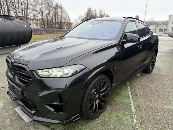 Black BMW X6 M 2024 in Marijampole, with an engine capacity of 4.40 L and mileage of 16 thousand km for 110000 €, photo 9 on AUTOMOTO.COM.LV
