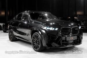 Black BMW X6 M 2024 in Riga, with an engine capacity of 4.40 L and mileage of 17 thousand km for 115000 €, photo 3 on AUTOMOTO.COM.LV