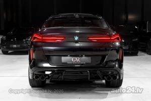 Black BMW X6 M 2024 in Riga, with an engine capacity of 4.40 L and mileage of 17 thousand km for 115000 €, photo 5 on AUTOMOTO.COM.LV