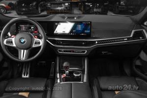Black BMW X6 M 2024 in Riga, with an engine capacity of 4.40 L and mileage of 17 thousand km for 115000 €, photo 7 on AUTOMOTO.COM.LV