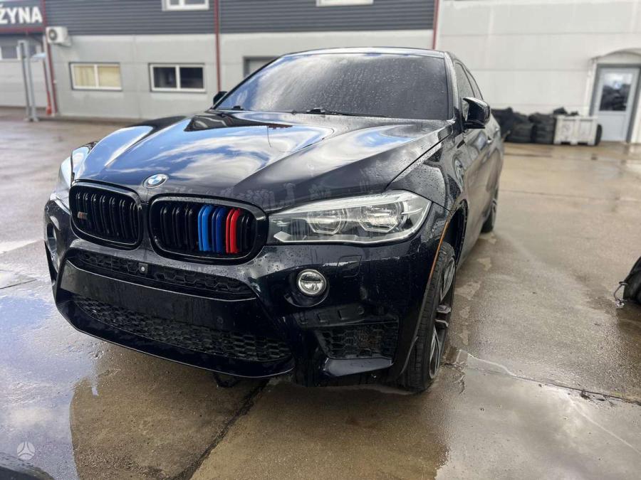 Zils BMW X6 M 2015 Kauņa, ar dzinēja tilpumu 4.40 L un nobraukumu 101 tūkst. km par 10228 €, foto 1 vietnē AUTOMOTO.COM.LV