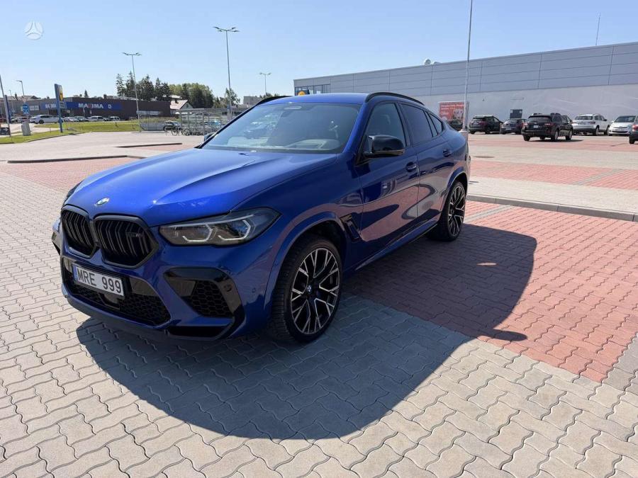 Zils BMW X6 M 2020 Klaipėda, ar dzinēja tilpumu 4.40 L un nobraukumu 100 tūkst. km par 65000 €, foto 3 vietnē AUTOMOTO.COM.LV