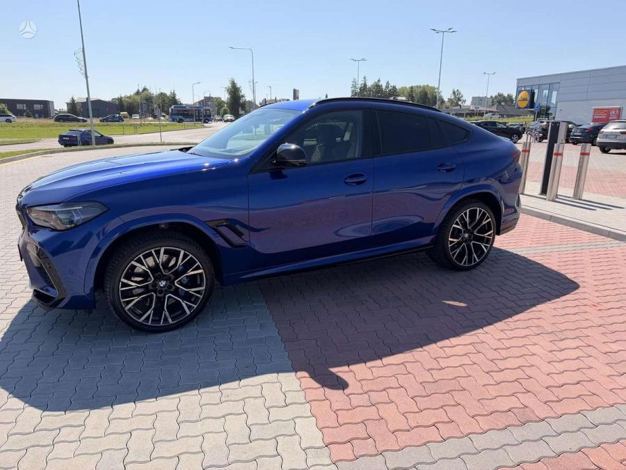 Zils BMW X6 M 2020 Klaipėda, ar dzinēja tilpumu 4.40 L un nobraukumu 100 tūkst. km par 65000 €, foto 4 vietnē AUTOMOTO.COM.LV