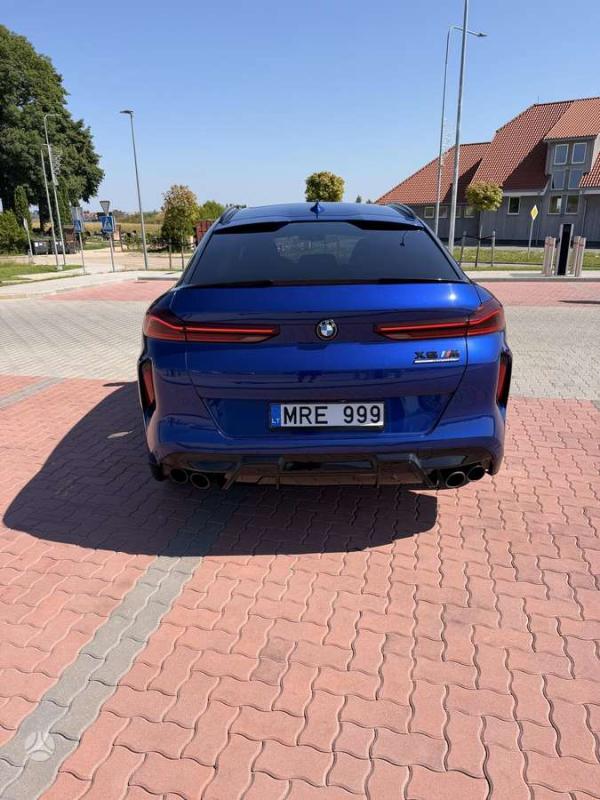 Zils BMW X6 M 2020 Klaipėda, ar dzinēja tilpumu 4.40 L un nobraukumu 100 tūkst. km par 65000 €, foto 5 vietnē AUTOMOTO.COM.LV