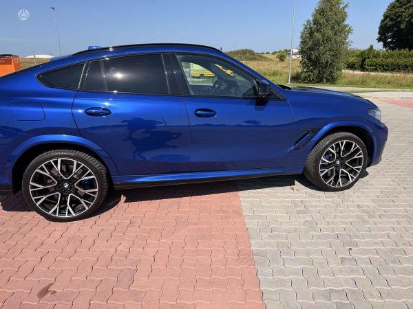 Zils BMW X6 M 2020 Klaipėda, ar dzinēja tilpumu 4.40 L un nobraukumu 100 tūkst. km par 65000 €, foto 6 vietnē AUTOMOTO.COM.LV