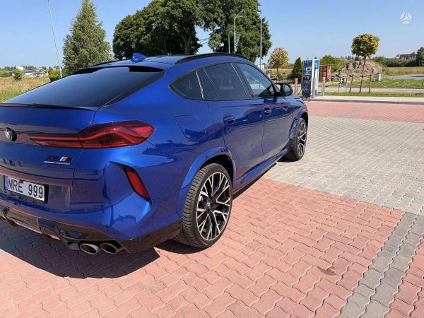 Zils BMW X6 M 2020 Klaipėda, ar dzinēja tilpumu 4.40 L un nobraukumu 100 tūkst. km par 65000 €, foto 7 vietnē AUTOMOTO.COM.LV