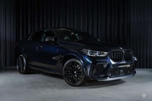 Zils BMW X6 M 2022 Viļņa, ar dzinēja tilpumu 4.40 L un nobraukumu 66 tūkst. km par 69999 €, foto 4 vietnē AUTOMOTO.COM.LV