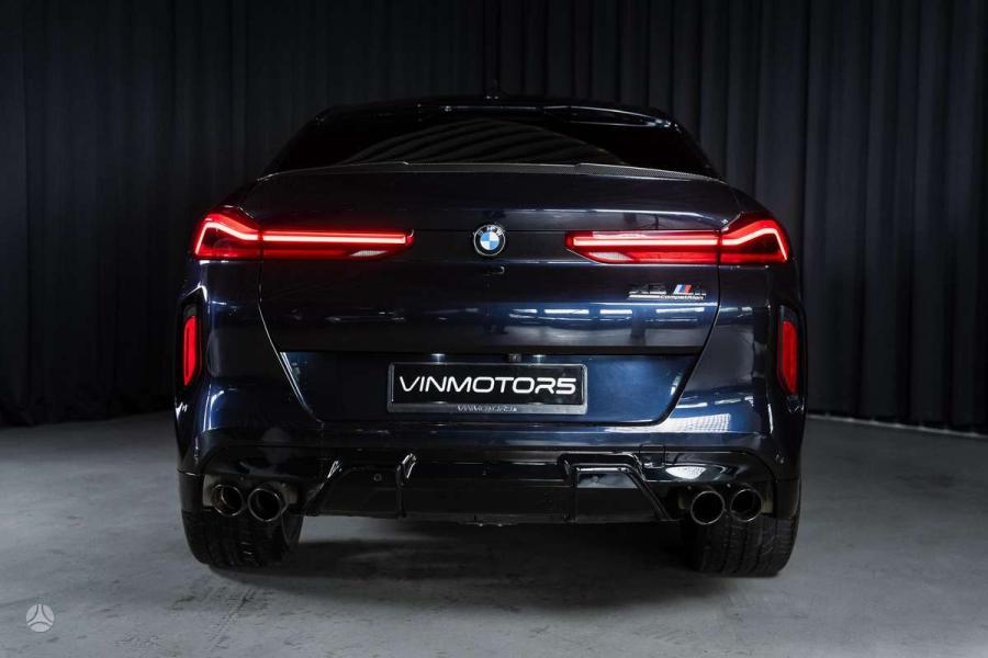 Zils BMW X6 M 2022 Viļņa, ar dzinēja tilpumu 4.40 L un nobraukumu 66 tūkst. km par 69999 €, foto 6 vietnē AUTOMOTO.COM.LV