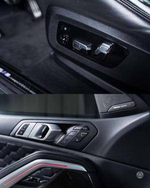 Zils BMW X6 M 2022 Viļņa, ar dzinēja tilpumu 4.40 L un nobraukumu 66 tūkst. km par 69999 €, foto 19 vietnē AUTOMOTO.COM.LV
