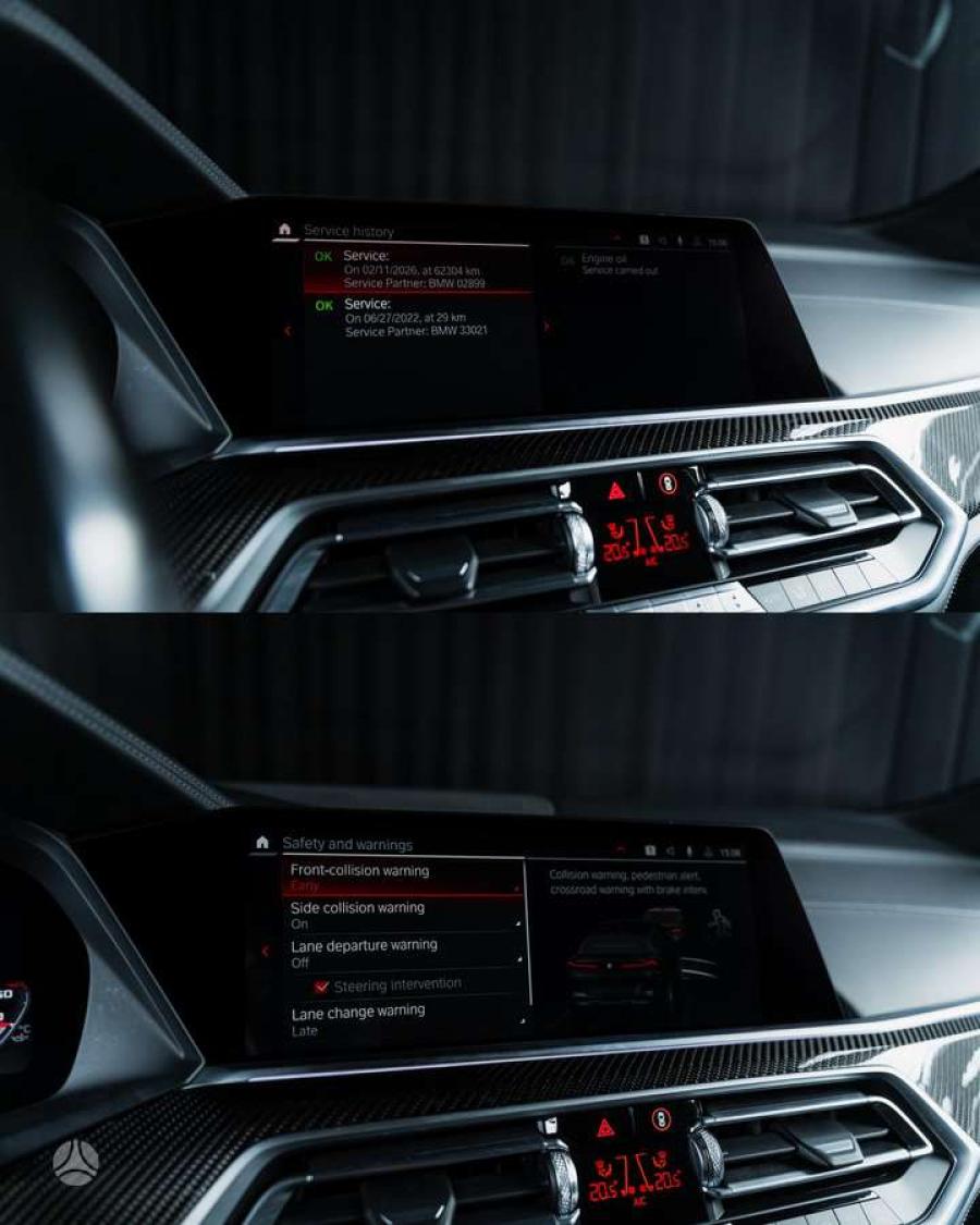 Zils BMW X6 M 2022 Viļņa, ar dzinēja tilpumu 4.40 L un nobraukumu 66 tūkst. km par 69999 €, foto 26 vietnē AUTOMOTO.COM.LV