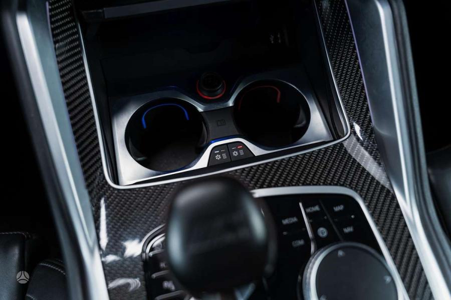 Zils BMW X6 M 2022 Viļņa, ar dzinēja tilpumu 4.40 L un nobraukumu 66 tūkst. km par 69999 €, foto 27 vietnē AUTOMOTO.COM.LV