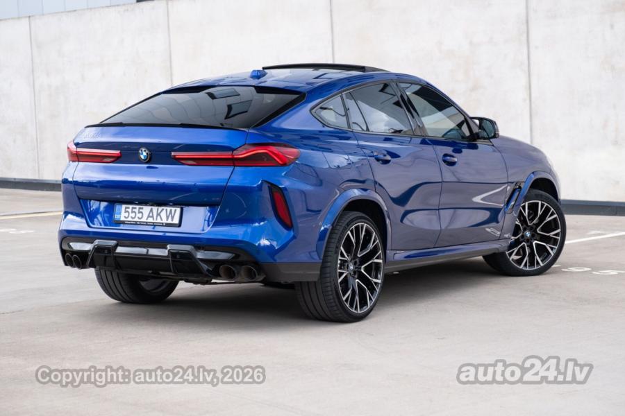Zils BMW X6 M 2024 Tallina, ar dzinēja tilpumu 0.00 L un nobraukumu 126 tūkst. km par 110000 €, foto 5 vietnē AUTOMOTO.COM.LV