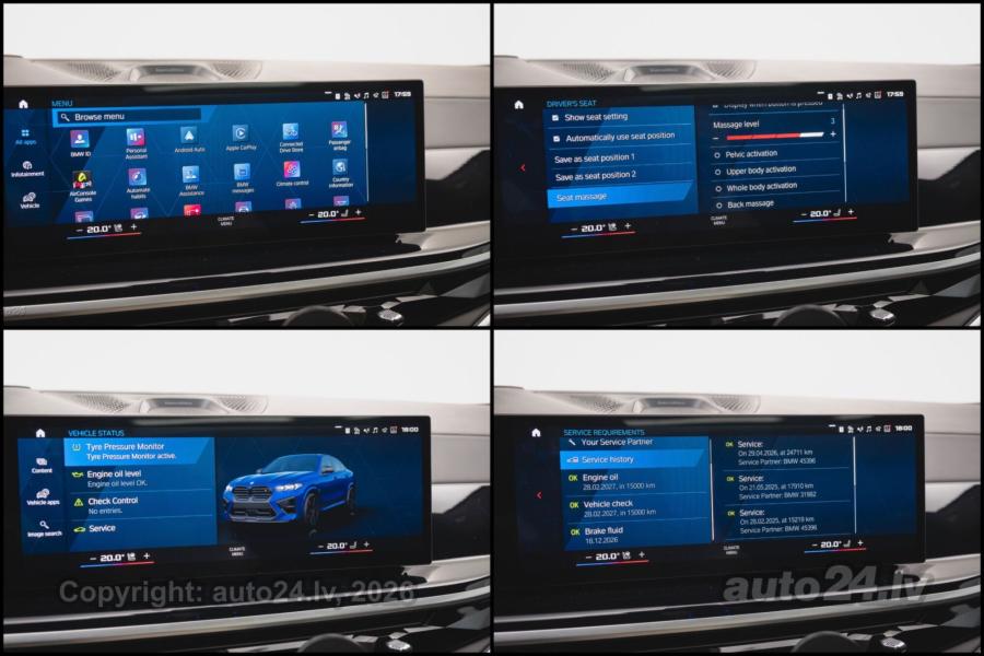 Zils BMW X6 M 2024 Tallina, ar dzinēja tilpumu 0.00 L un nobraukumu 126 tūkst. km par 110000 €, foto 30 vietnē AUTOMOTO.COM.LV