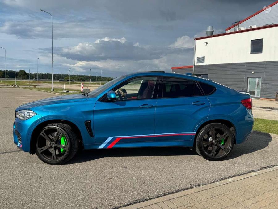 BMW X6 M 2015 Panevēža, ar dzinēja tilpumu 4.40 L un nobraukumu 118 tūkst. km par 29000 €, foto 5 vietnē AUTOMOTO.COM.LV