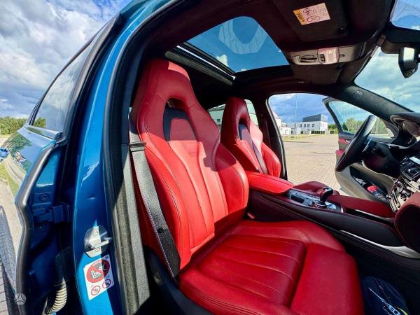 BMW X6 M 2015 Panevēža, ar dzinēja tilpumu 4.40 L un nobraukumu 118 tūkst. km par 29000 €, foto 8 vietnē AUTOMOTO.COM.LV