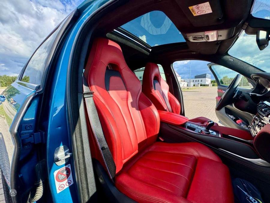 BMW X6 M 2015 Panevēža, ar dzinēja tilpumu 4.40 L un nobraukumu 118 tūkst. km par 29000 €, foto 9 vietnē AUTOMOTO.COM.LV