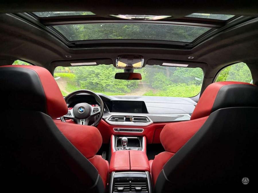 Zaļš BMW X6 M 2022 Viļņa, ar dzinēja tilpumu 4.40 L un nobraukumu 51 tūkst. km par 73999 €, foto 10 vietnē AUTOMOTO.COM.LV