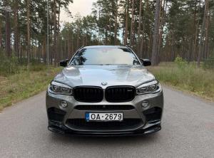 Grey BMW X6 M 2015 in Riga, with an engine capacity of 4.40 L and mileage of 180 thousand km for 28000 €, photo 3 on AUTOMOTO.COM.LV