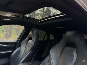 Grey BMW X6 M 2015 in Riga, with an engine capacity of 4.40 L and mileage of 180 thousand km for 28000 €, photo 20 on AUTOMOTO.COM.LV