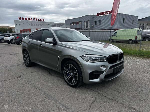 Pelēks BMW X6 M 2016 Panevēža, ar dzinēja tilpumu 4.40 L un nobraukumu 220 tūkst. km par 17200 €, foto 1 vietnē AUTOMOTO.COM.LV