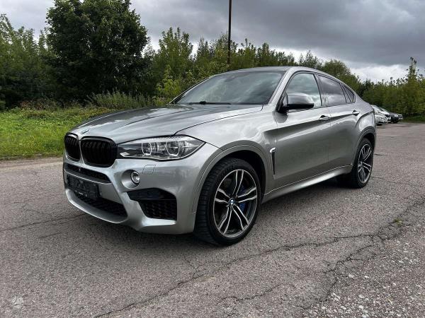 Pelēks BMW X6 M 2016 Panevēža, ar dzinēja tilpumu 4.40 L un nobraukumu 220 tūkst. km par 17200 €, foto 4 vietnē AUTOMOTO.COM.LV