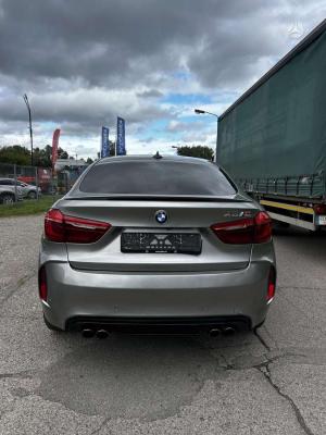 Pelēks BMW X6 M 2016 Panevēža, ar dzinēja tilpumu 4.40 L un nobraukumu 220 tūkst. km par 17200 €, foto 7 vietnē AUTOMOTO.COM.LV