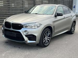 Grey BMW X6 M 2017 in Vilnius, with an engine capacity of 4.40 L and mileage of 68 thousand km for 34000 €, photo 6 on AUTOMOTO.COM.LV